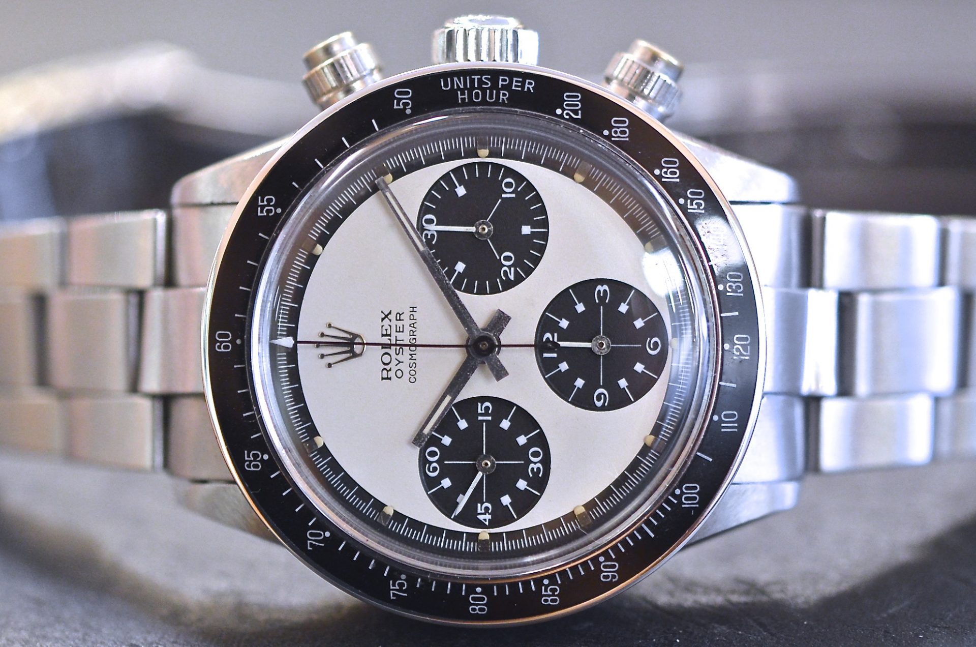 Rolex Daytona ref. 6263 Paul Newman Panda Mk 1 in Acciaio | Tempus Orologi