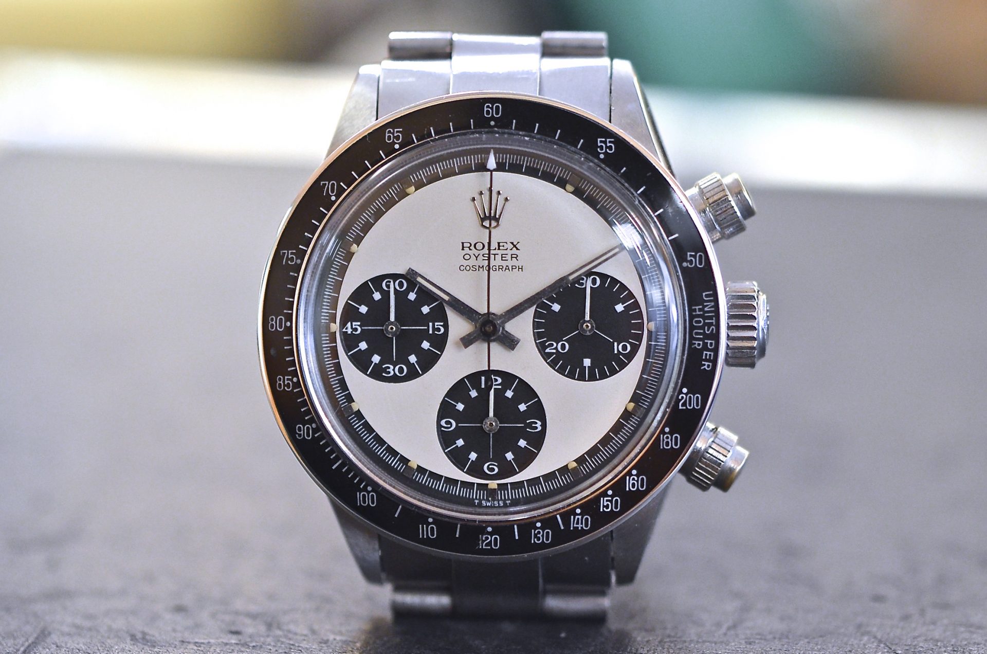 Rolex Daytona ref. 6263 Paul Newman Panda Mk 1 in Acciaio | Tempus Orologi