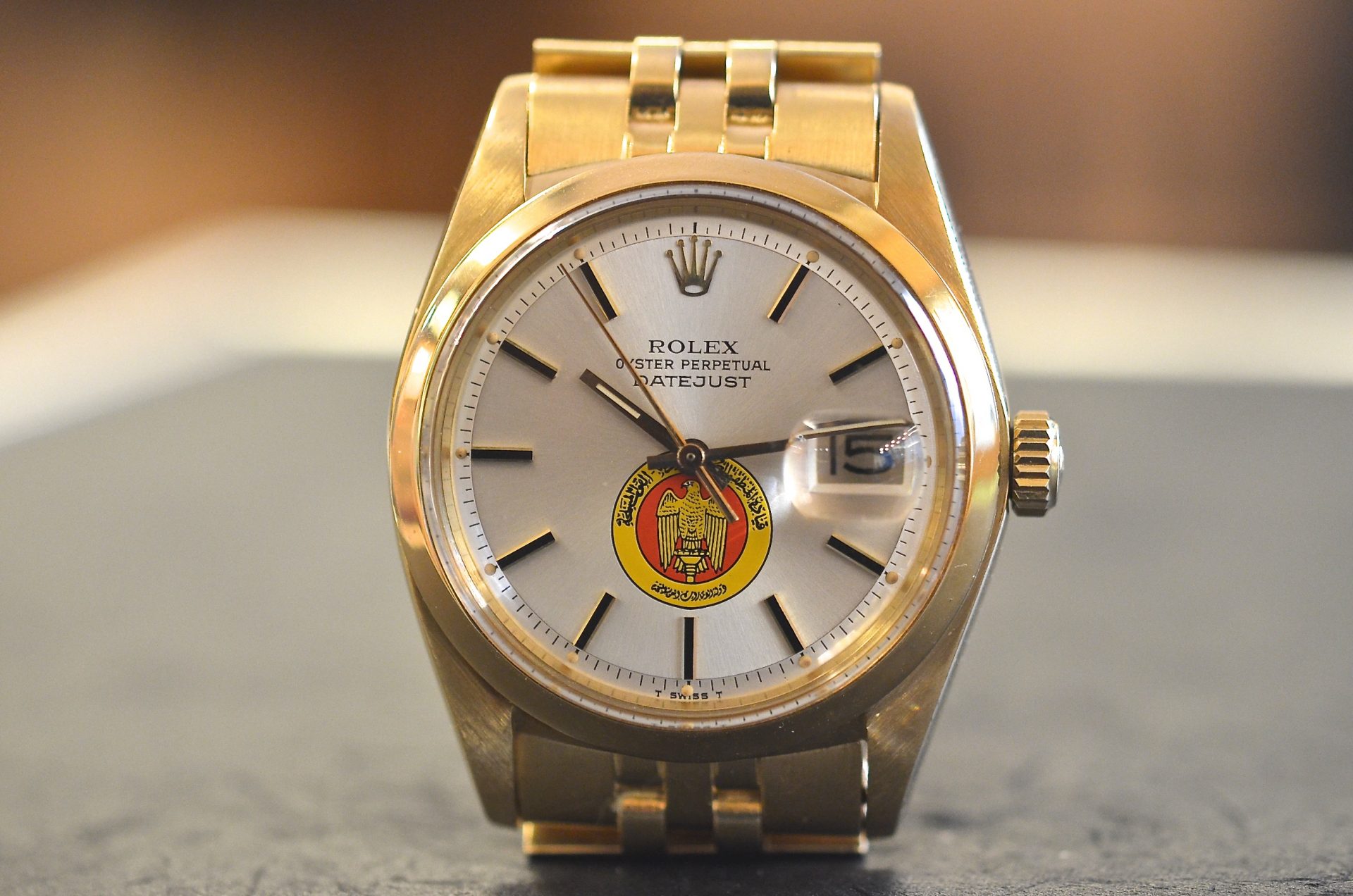 Rolex Datejust in oro 18k Kuwait Arab Crest | Tempus Orologi