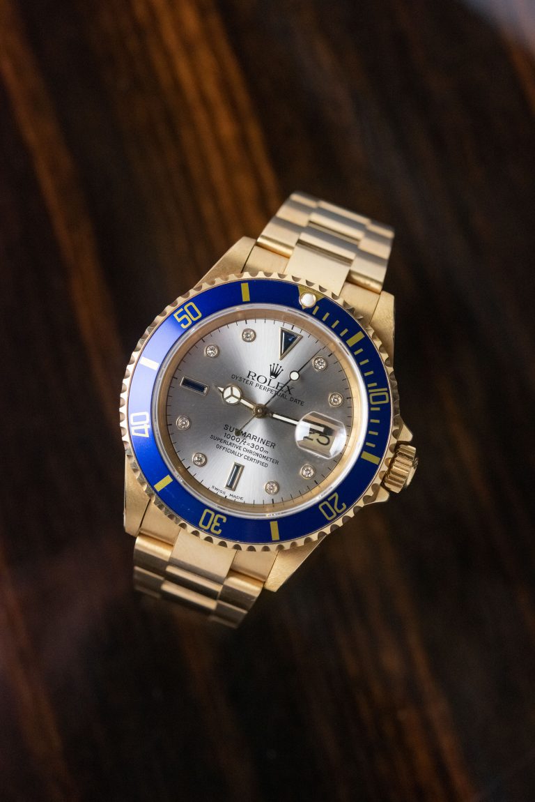 Rolex Submariner ref. 16618 Sultan Seriale L in Oro Giallo 18k Mai ...